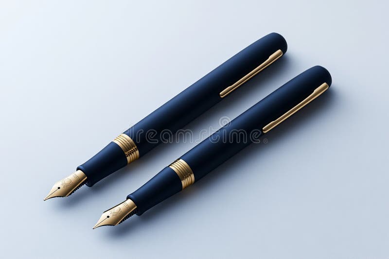 Functional Pen Mock Up Showing Ballpoint and Office Mockup Template ...