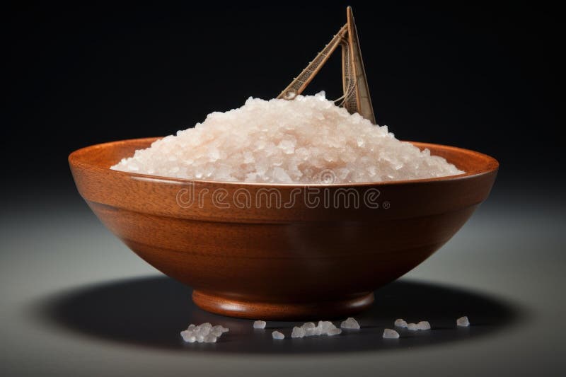 Functional Salt Bowl. Generate Ai Stock Photo - Image of handmade, pile ...