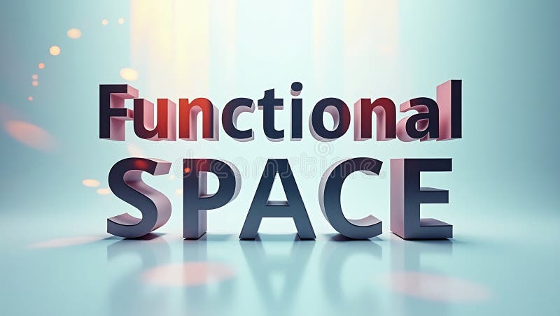 Functional Space Text - Modern Design and Architecture Stock ...