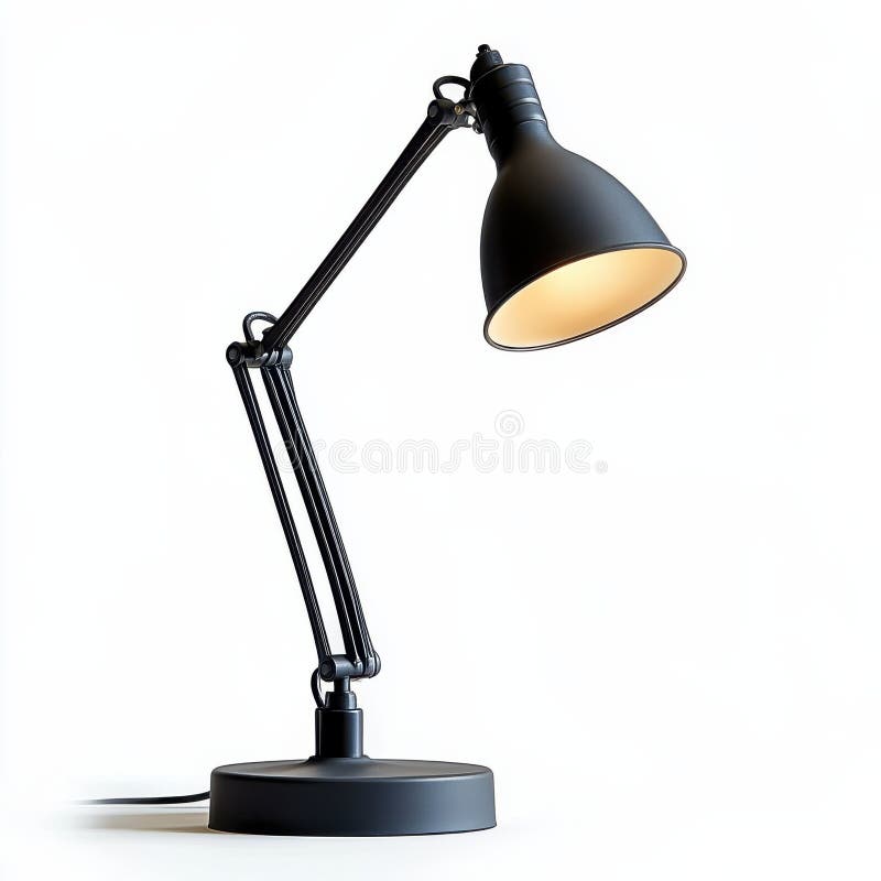 Functional and Stylish Desk Lamp with Flexible Arm for Lighting Stock ...