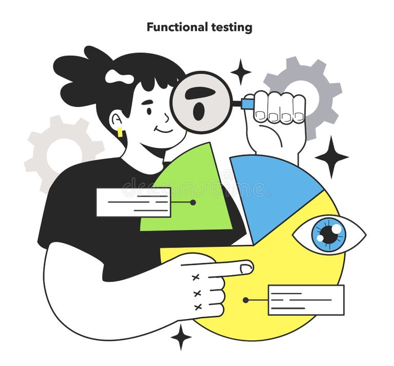Functional Testing Technique. Software Testing Methodology Stock Vector ...