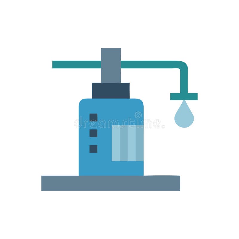 Functional Well Pump Icon for Efficient Use Stock Vector - Illustration ...