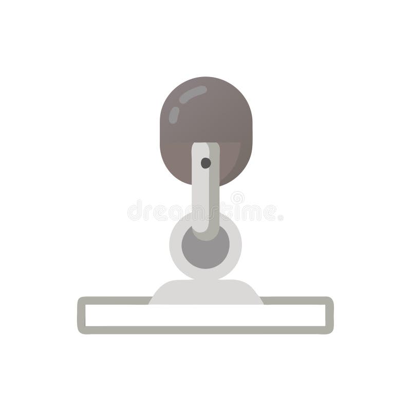 Functional Window Stopper Icon for Control Stock Vector - Illustration ...