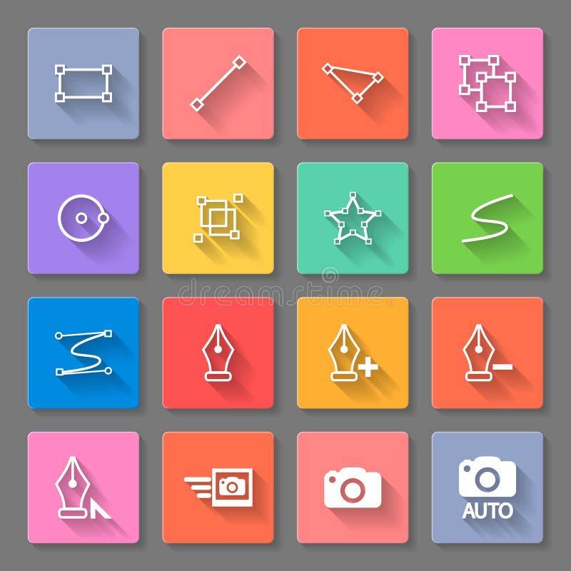 Functions stock vector. Illustration of office, blue - 44552021