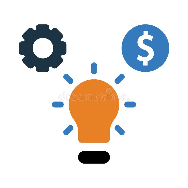 Fund, Money, Management, Gear, Idea, Bulb, Fund Management Idea Icon ...