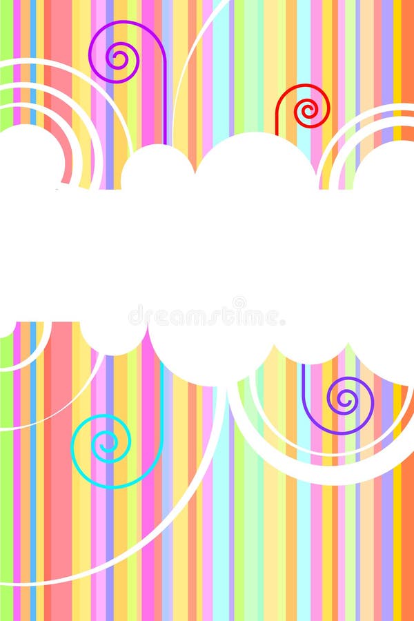 Fundal vector curcubeu stock vector. Ilustrare din culoare - 15871956