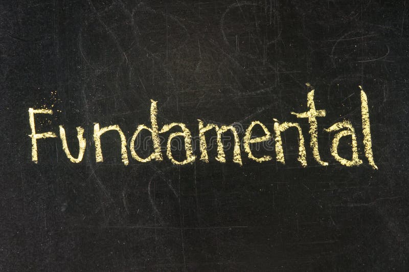 Fundamental foto de stock. Imagem de fundamental, mercado - 27911478