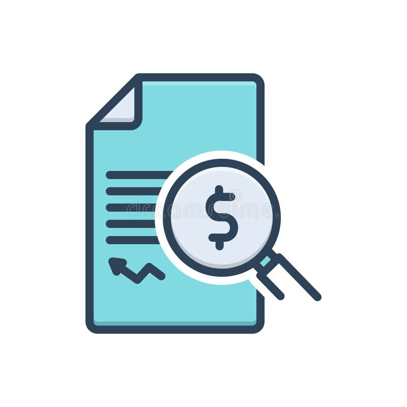 Color Illustration Icon for Fundamental, Basic and Document Stock ...