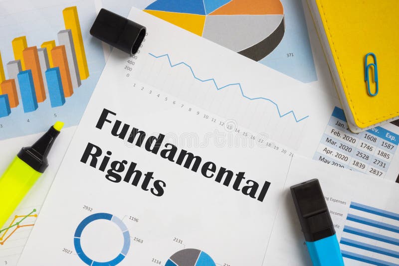Fundamental Rights Sign on the Sheet Stock Photo - Image of advisor ...