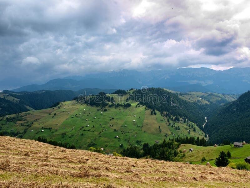 Fundatica imagen de archivo. Imagen de verde, pino, graneros - 33266355
