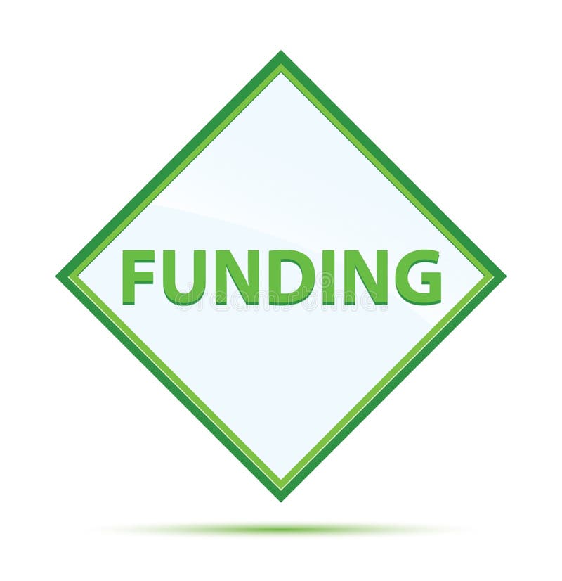 Funding Modern Flat Design Blue Abstract Background Stock Illustration ...