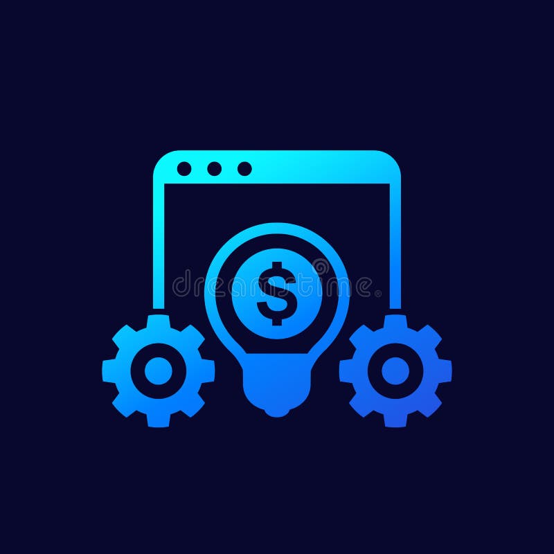 Funding Platform, Project Financing Vector Icon Stock Vector ...