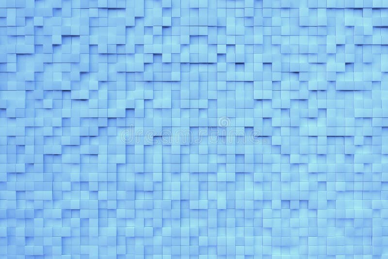Fundo 3D azul ilustração stock. Ilustração de mosaico - 23611115