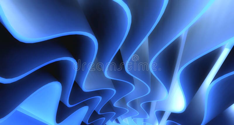 Fundo 3d ondulado ilustração stock. Ilustração de curva - 22385432