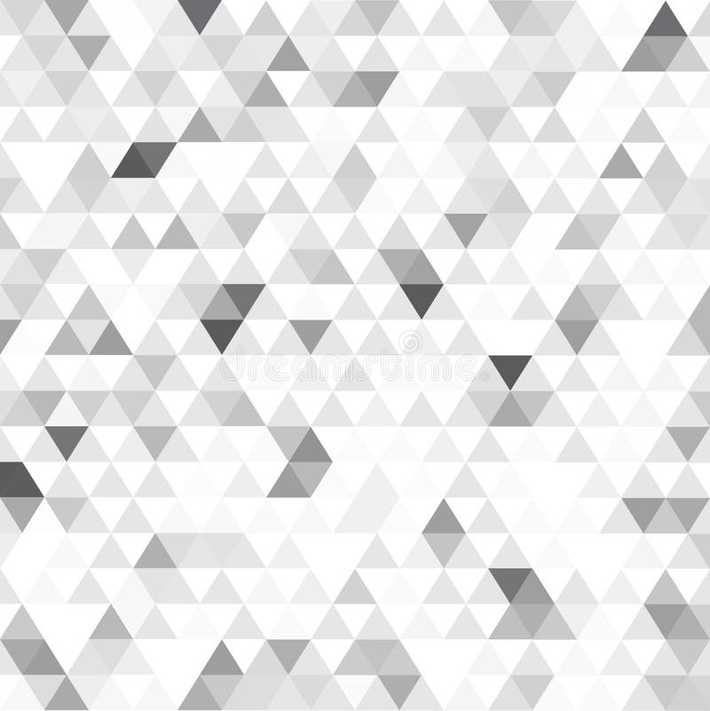 Fundo Abstrato Branco Moderno Com Triângulos Ilustração do Vetor ...