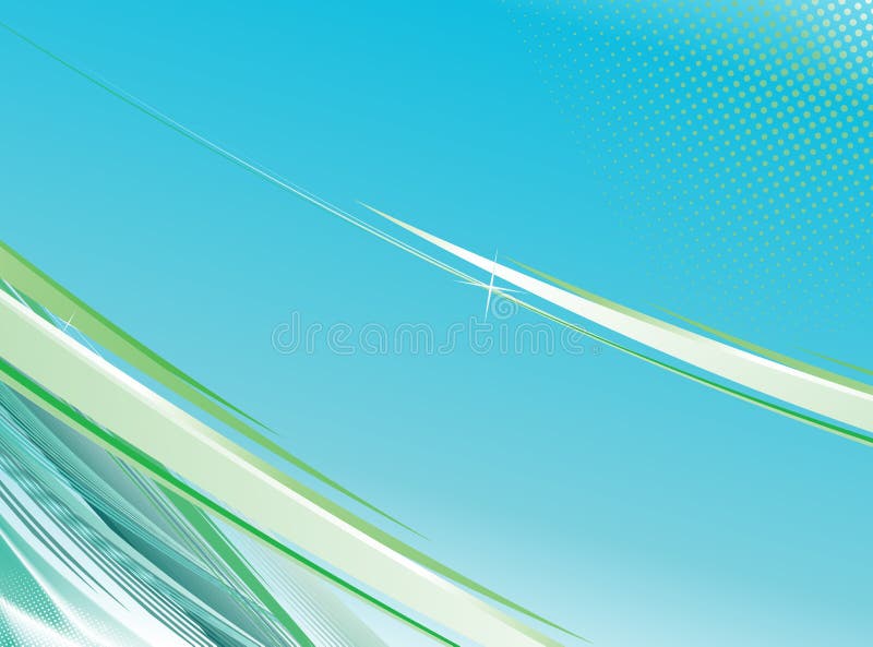 Fundo Azul Abstrato Com Raios Ilustração Stock - Ilustração de ...