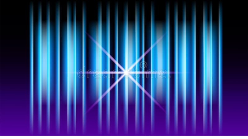 Fundo azul do raio claro ilustração stock. Ilustração de flamejante ...