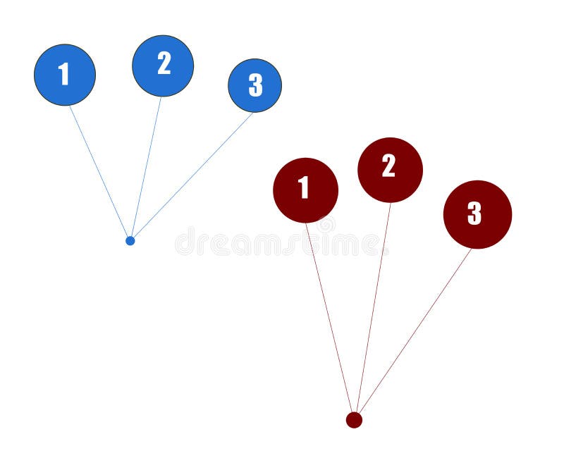 Círculos Numerados Infographic No Fundo Claro Para Seu Projeto E Seu ...