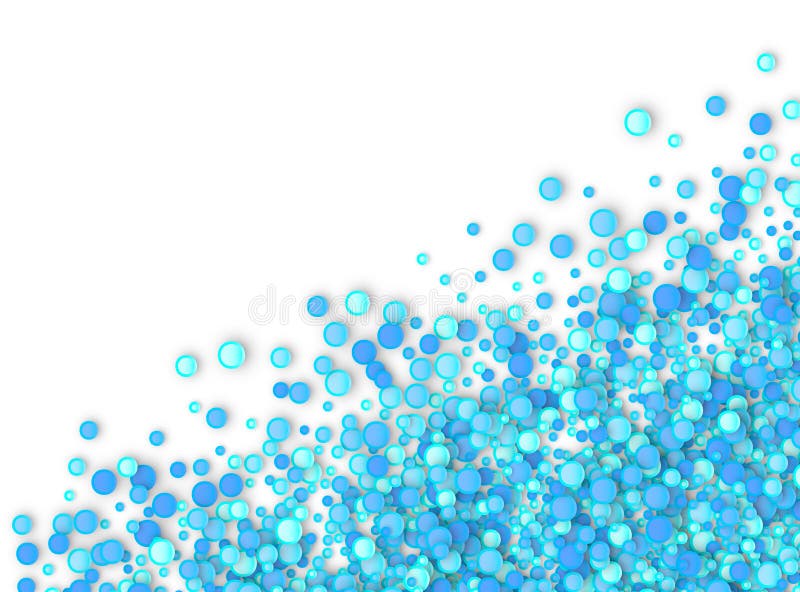 Fundo Carnaval Azul Dos Confetes Ilustração do Vetor - Ilustração de ...