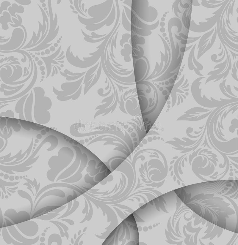 Fundo cinzento abstrato ilustração do vetor. Ilustração de decorativo ...