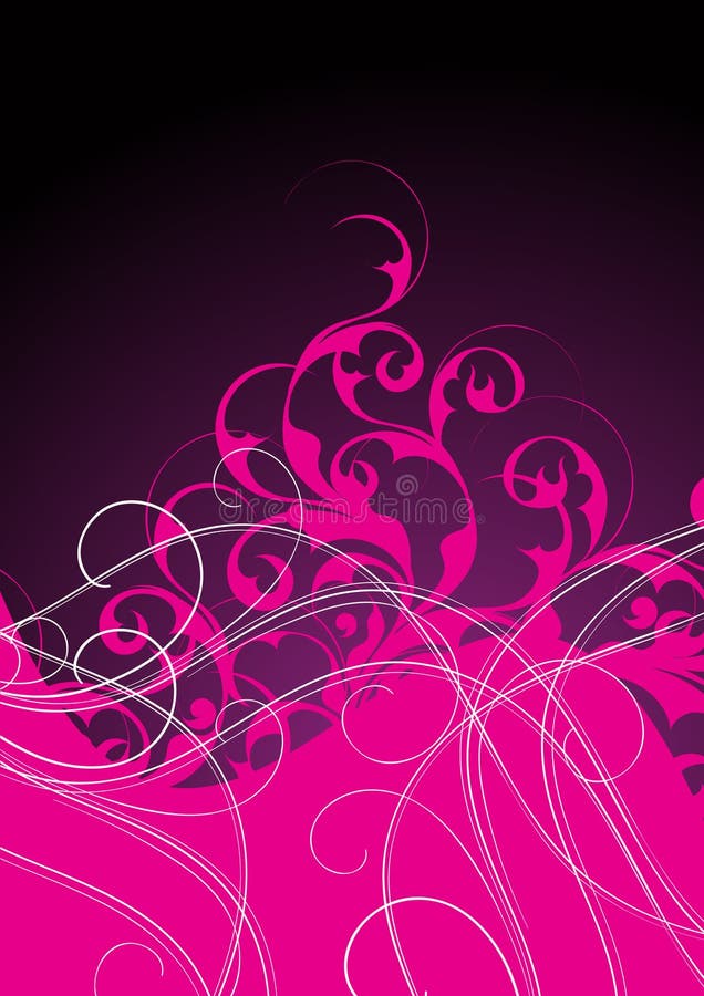 Fundo Cor-de-rosa E Roxo De Absract Ilustração do Vetor - Ilustração de ...