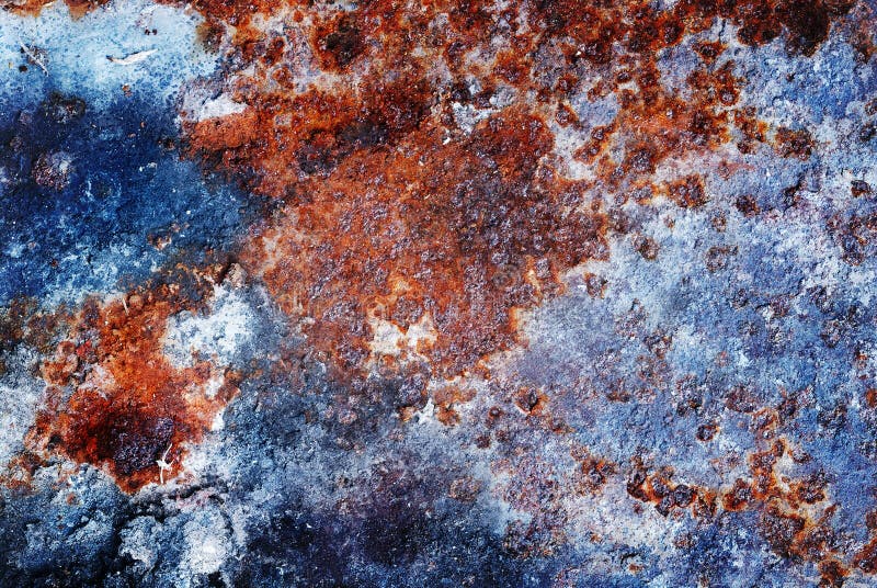 Fundo danificado do metal imagem de stock. Imagem de queimado - 7697823