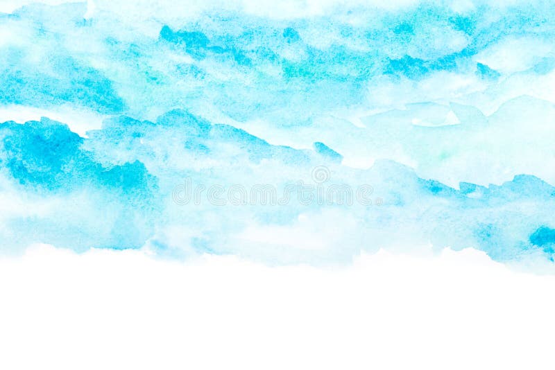 Fundo de aquarela azul foto de stock. Imagem de creativo - 263221808