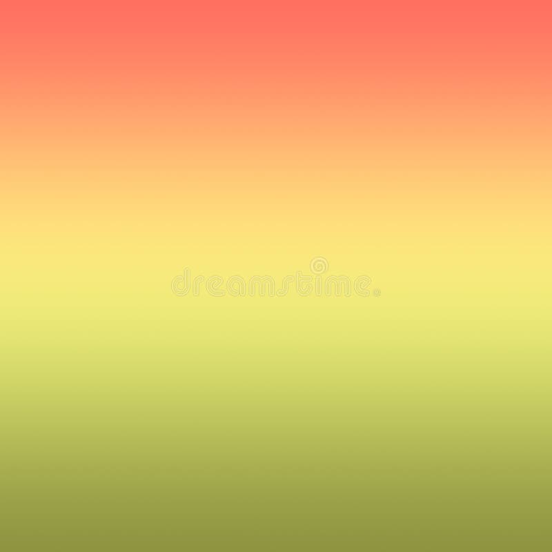 Fundo De Coral Yellow Light Green Gradient Ombre Ilustração Stock ...