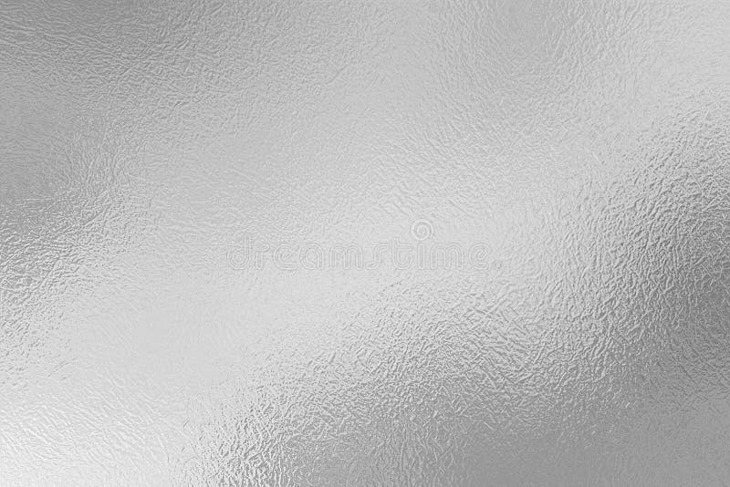 Fundo De Prata Textura Decorativa Da Folha De Metal Foto de Stock ...