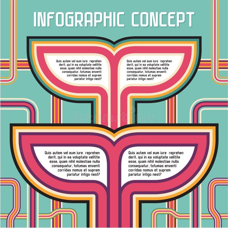 Fundo Do Conceito De Infographic Ilustração do Vetor - Ilustração de ...