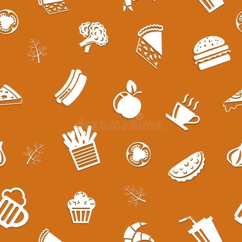 Fundo do fast food ilustração do vetor. Ilustração de perfeita - 31382350