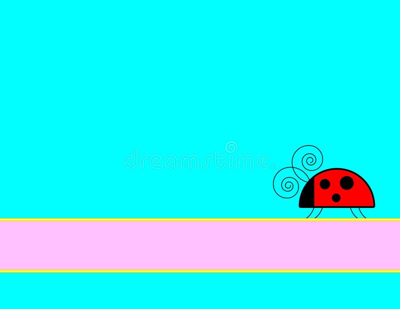Fundo do Ladybug ilustração stock. Ilustração de colorido - 4959153