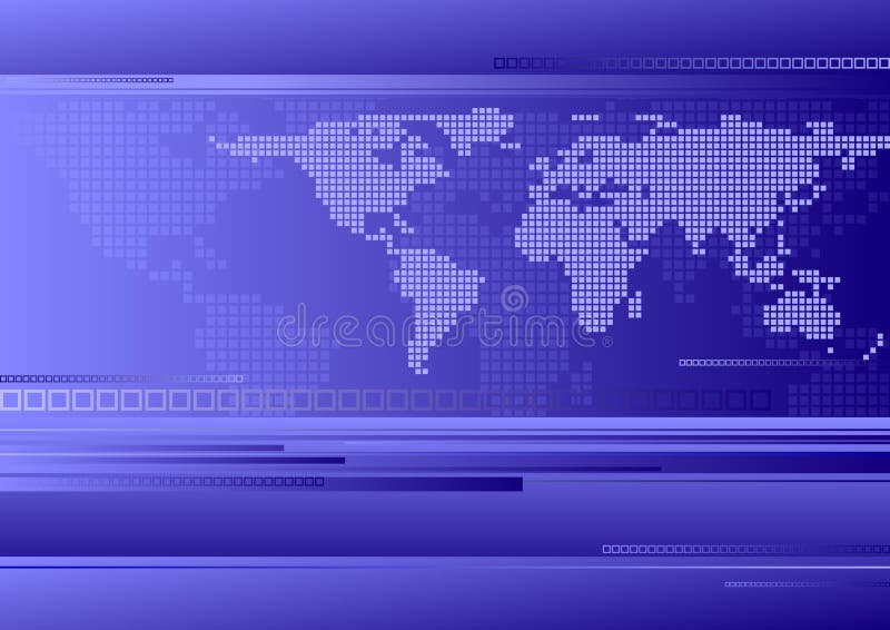 Fundo do mapa de mundo ilustração do vetor. Ilustração de mundo - 3824028