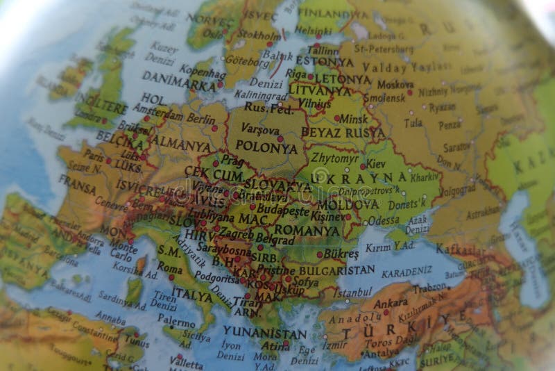 Fundo Do Mapa Do Mundo - Europa Imagem de Stock - Imagem de mapa ...