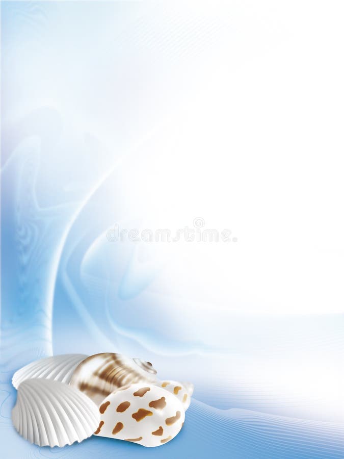 Fundo do mar ilustração stock. Ilustração de vieira, arte - 14933663