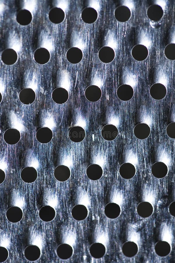 Fundo do metal foto de stock. Imagem de metal, furos, projeto - 5150472