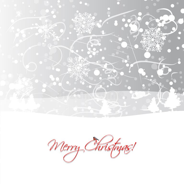 Fundo Do Natal Para Seu Projeto Ilustração do Vetor - Ilustração de ...