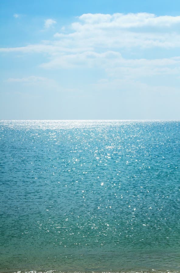 Fundo Do Vertical Do Mar Calmo Seascape Bonito Imagem de Stock - Imagem ...