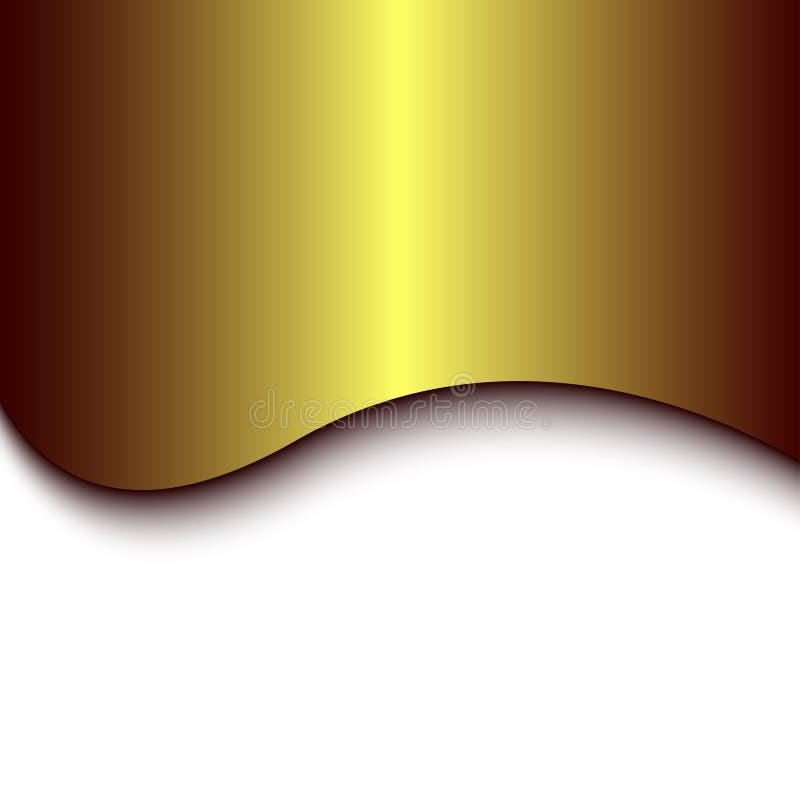 Fundo dourado ilustração do vetor. Ilustração de estilo - 8070477