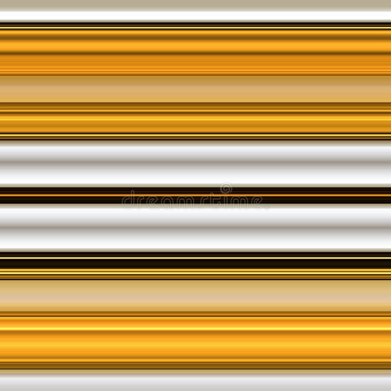 Fundo Dourado Com Linhas, Projeto Elegante Ilustração Stock ...