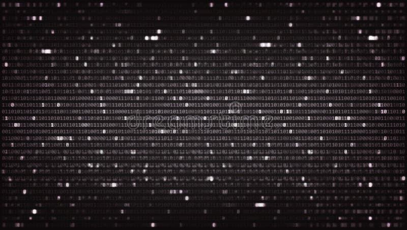 Fundo Escuro Com Código De Programação Ilustração do Vetor - Ilustração ...