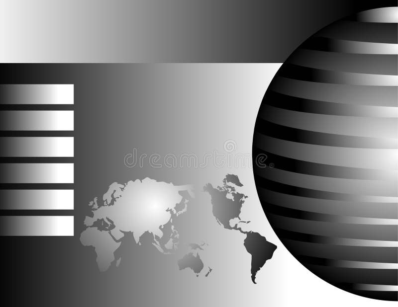 Fundo global do mundo ilustração do vetor. Ilustração de projeto - 5358686