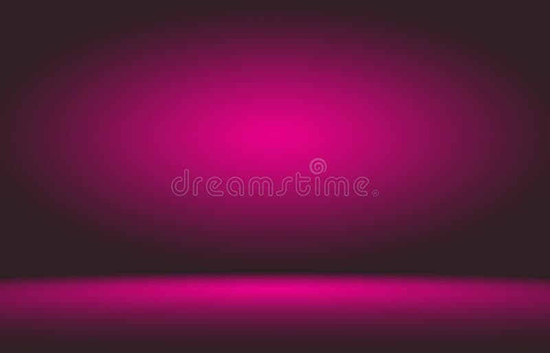 Fundo Roxo Liso Do Redemoinho Com Círculo Ilustração do Vetor ...