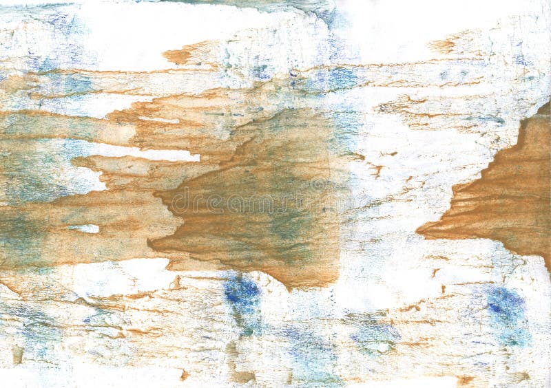 Fundo Manchado Azul Da Aquarela De Brown Imagem de Stock - Imagem de ...