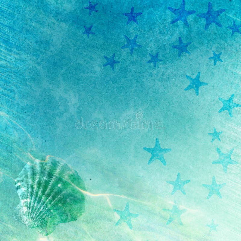 Fundo marinho ilustração stock. Ilustração de fundo, brilho - 19846264