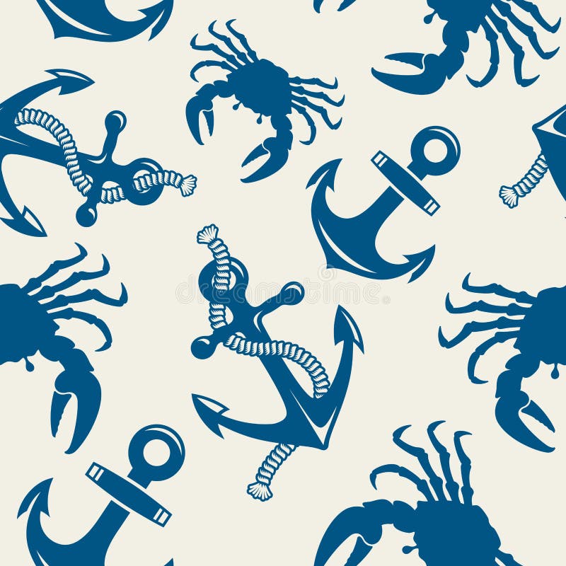 Fundo marinho sem emenda ilustração do vetor. Ilustração de vetor ...