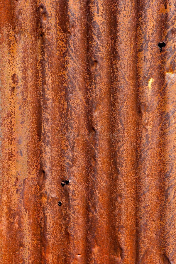 Fundo Ondulado Oxidado Do Metal Foto de Stock - Imagem de metal ...