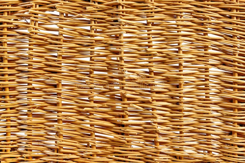 Close-up De Vime Da Textura Do Fundo Do Painel Foto de Stock - Imagem ...