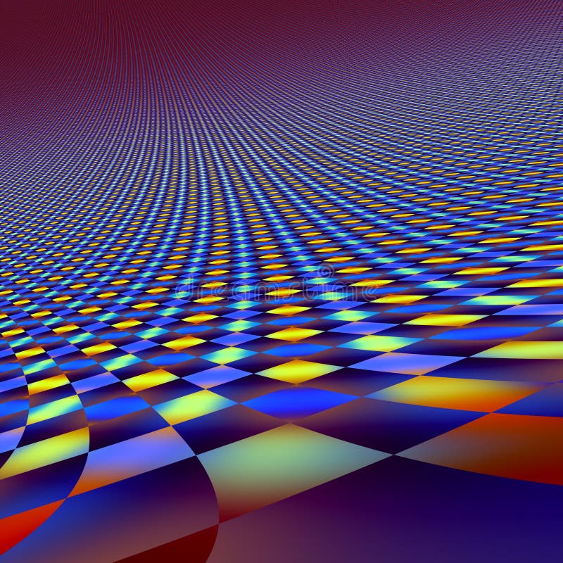 Fundo Plano Infinito De Dobra Abstrato Ilustração Stock - Ilustração de ...