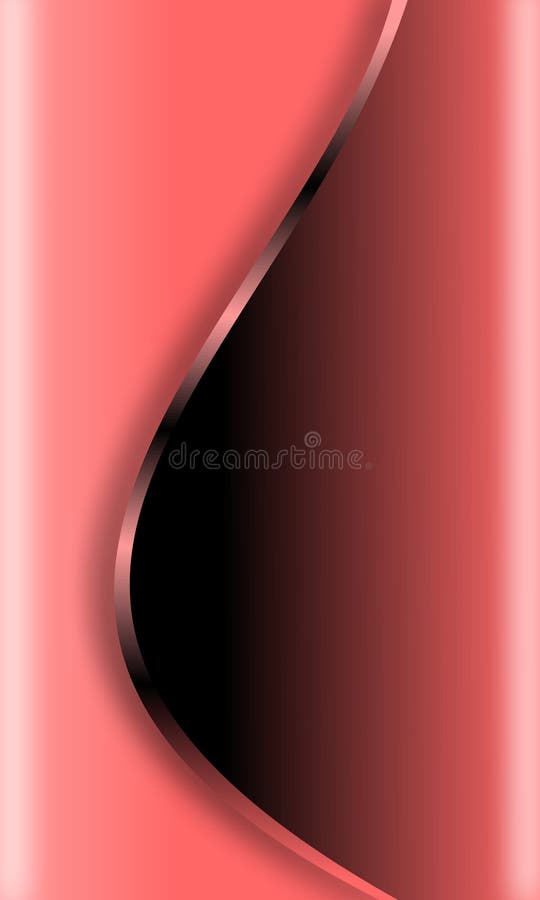 Fundo Preto E Rosa Abstrato. Ilustração do Vetor - Ilustração de ...